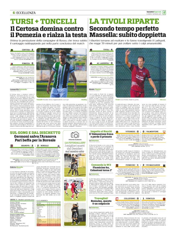 Edicola digitale | Gazzetta Regionale | 27/01/2025
